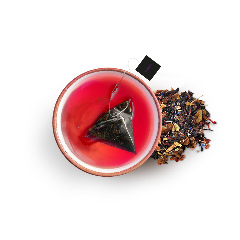 Buy Forest Berry Tea Pyramid Bags Online - Tea Depot